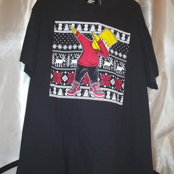 Hardten | Shirts | Hardten Bart Simpson Dab On Em Christmas Tee | Poshmark